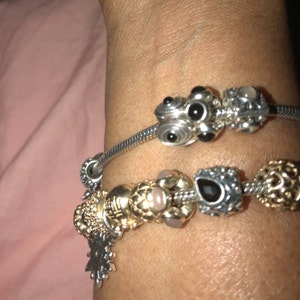 Authentic Pandora Cupcake Birthday Charm/bead 14K Gold/925 | Etsy