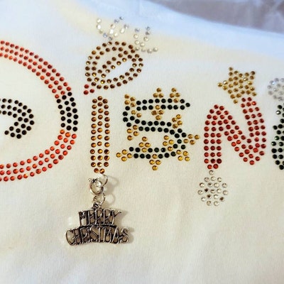 Disney Character Rhinestone Womens T-shirt. It Comes With A Removable ...