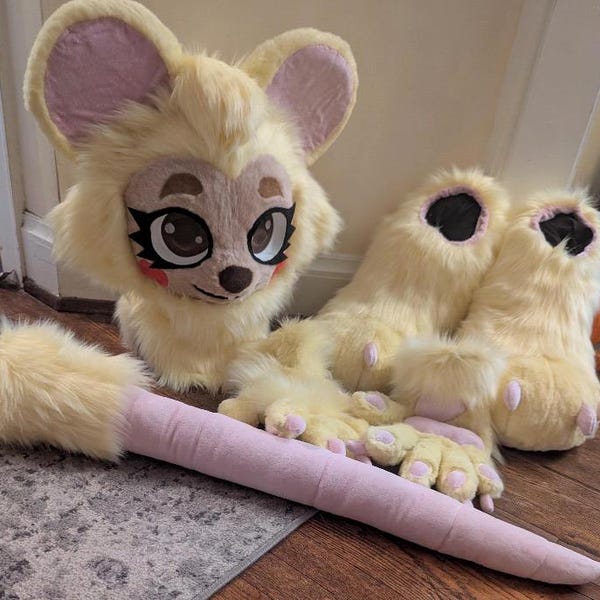 MTO Cloven Hoof Paws / Cow / Goat / Bovine / Yblsuits Pattern / Furry ...