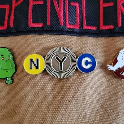 NYC New York City Enamel Lapel Pin - Etsy