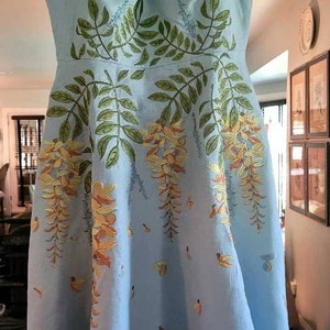 Mr. Water New York the Starry Night by Van Gogh Inspired Summer Dress ...