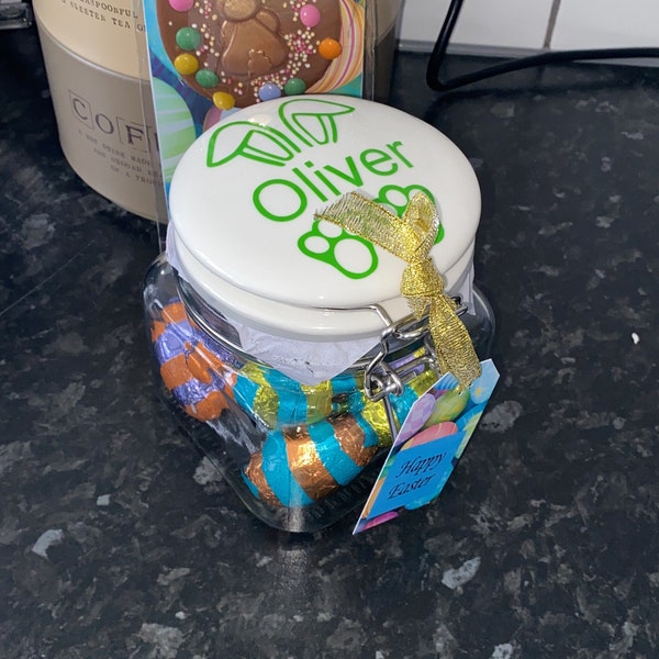 Personalised Easter Name LABEL ONLY! - Bottle Not Included, Bottle ...