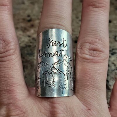 Make A Wish Hand Stamped Glass Locket With Real Dandelion - Etsy