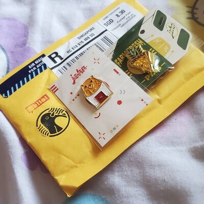 Hash Brown Bear Enamel Pin Bear-y Tasty Hashbrown Fast Food Collection ...