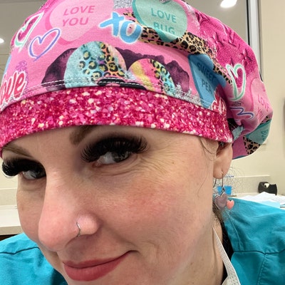 Scrub Cap / Full Coverage Scrub Hat / Funny Surgery Scrub Cap - Etsy