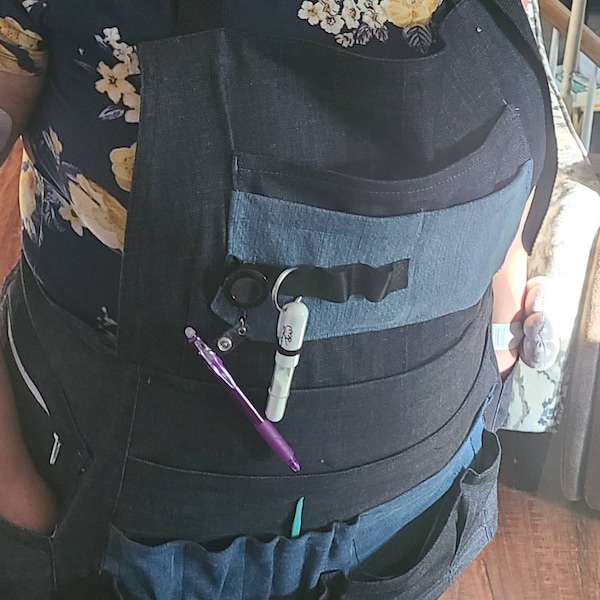 PDF Sewing Pattern for Women Utility Apron / Tool Belt -kaede- (size XS ...