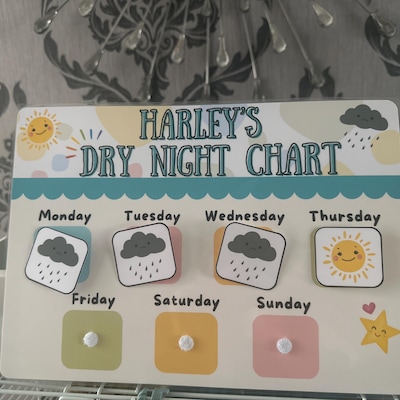 Daily Routine Chart, Children's Routine Board, Morning and Evening ...