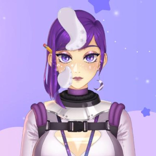 Animated Chat Box Cute Twitch Overlay With Adorable Pink Love Angel ...