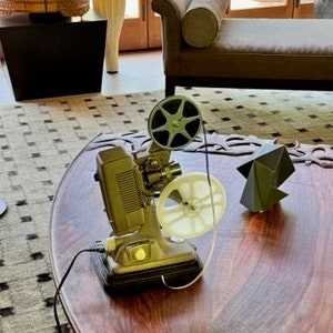 Bell and Howell 8MM Movie Film Projector, SERVICED, Includes Lamp (bulb), Reel, Manual(pdf) - Etsy