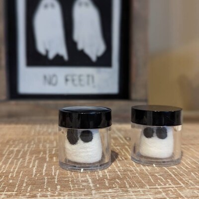 Adopt a Ghost, Tiny Ghost in a Jar, Cute Halloween Gift, Gift Basket ...