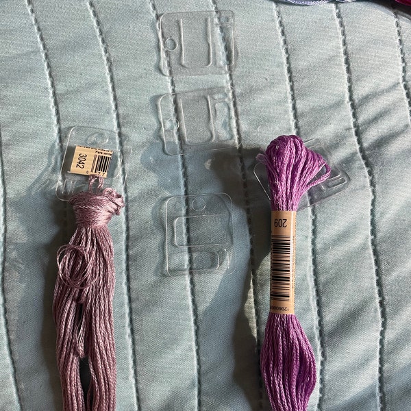 Floss Drops DMC Label Ultra Thin Acrylic Embroidery Thread Organizers ...