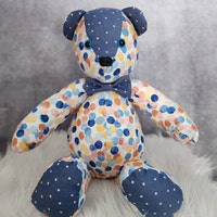 Simplicity A2115 Pattern Memory Bear Pattern Plush Sewing Pattern Memorial Bear Teddy Bear ...
