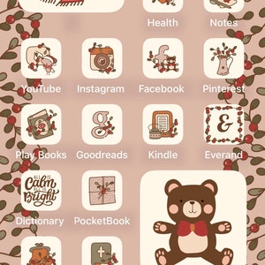 Desktop Icon Folders PC Mac Windows Computer Cozy Wallpapers - Etsy