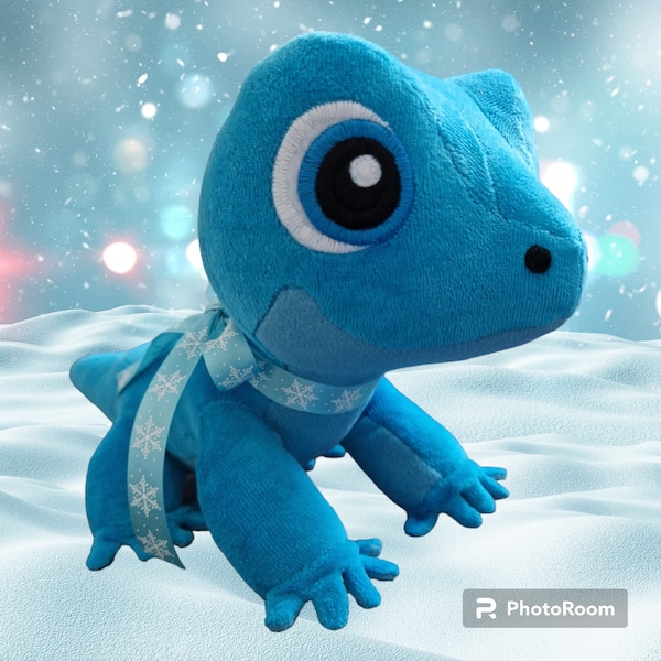 Pet Lizard Plush Sewing Pattern .pdf Tutorial Leopard Gecko Crested ...