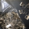 Premium Pack 20/25/30 Mm Key Rings Chains Split Ring Hoop Metal Steel ...