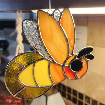 Pattern Walleye Fish Stained Glass Suncatcher - Etsy
