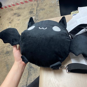 Cute Plush Bat Mini Crossbody Bag / Backpack - Etsy