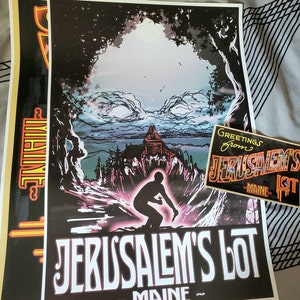 JERUSALEM'S LOT Travel Poster Stephen King's Salem's Lot 13x19 direct ...