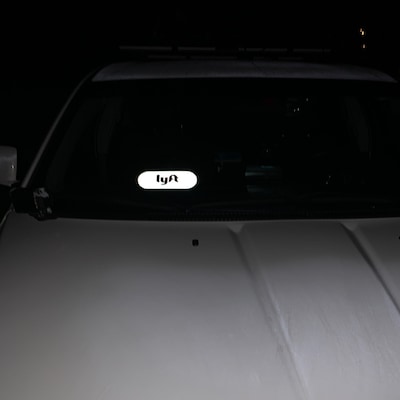 Dash Camera in Car Recording Sign 2 Placard Rideshare Services uber ...