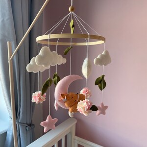 Forest Baby Mobile Mountains and Trees Crib Mobile Green - Etsy