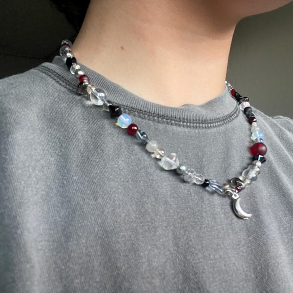 Custom Beaded Necklace - Etsy