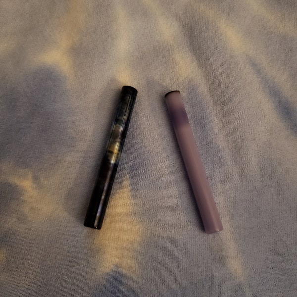 PURPLE Glass Blown One Hitter for Your Hitter Box / Dugout Box please ...