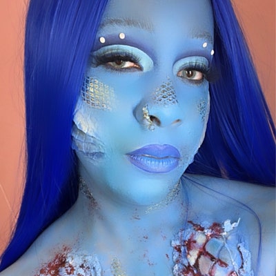 Mermaid Pack 4 Piece Unpainted Silicone Prosthetic Gills / Scales - Etsy