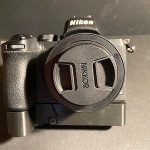 Camera Grip for Nikon Z50 With Tripod Mount - Etsy