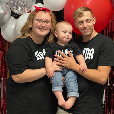 Rock N Roll Birthday Family Shirts, Personalized Rocking Birthday Shirt ...