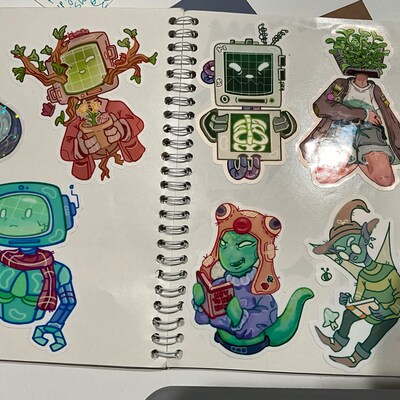 Creepy Eyes Sticker Sheet/creepycute/kidcore/weirdcore/dreamcore ...