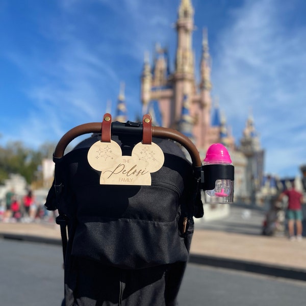 Disney Inspired Personalized Stroller Sign, Mickey Ears Decor, 1st WDW ...