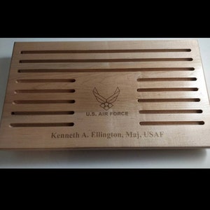 Stadium Style Custom Military Challenge Coin Holder 30 Coins | Etsy