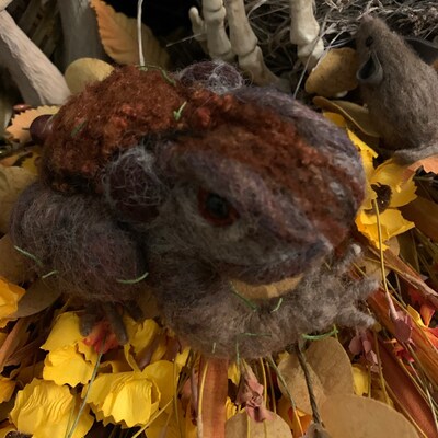 Fuzzy Felted Fungi - Etsy