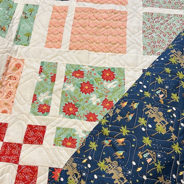 Stay Square PDF Digital Quilt Pattern by Pieced Just Sew, Layer Cake or ...