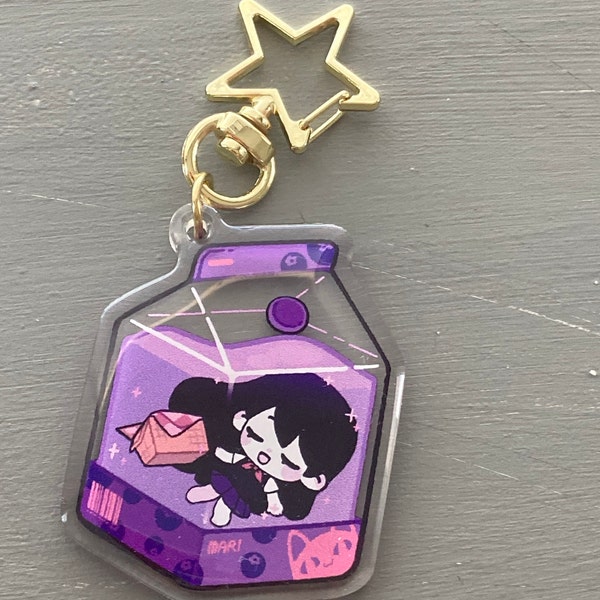 OMORI Charm OMORI Keychain Milk Set Sunny Charm Aubrey Charm Kel Charm ...