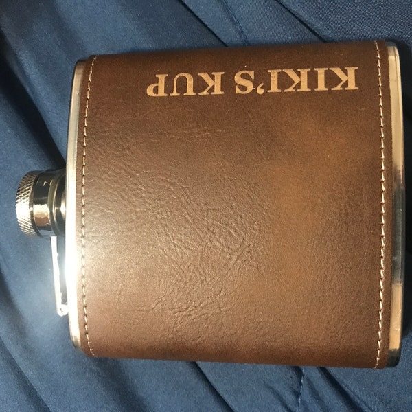 Personalized Flask Gift for Men, Groomsmen Gifts, Best Man Gift, Dad ...