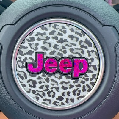 Chrome Jeep Emblem Sticker Decal, Wrangler JK, TJ, JL, Gladiator ...