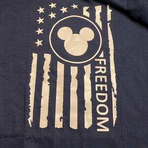 Mickey American Flag Freedom Shirts for Men Disney Shirt for Family ...