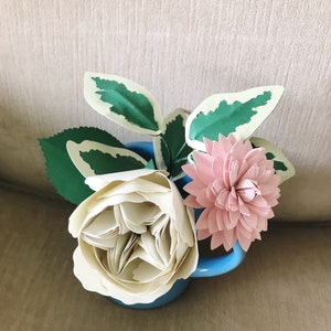 Paper Flower Sepal Template Stemming Base Leaf for Small or | Etsy