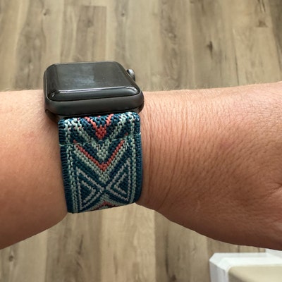 Elastic Watch Band Any Watch Model, Any Size Thick Rainbow Pride ...