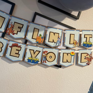 Toy Story Theme 3D Letters Toy Story Party Theme Woody Buzz Birthday ...