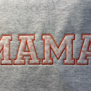 Varsity College Applique Embroidery Designs Font Numbers 3 Sizes ...