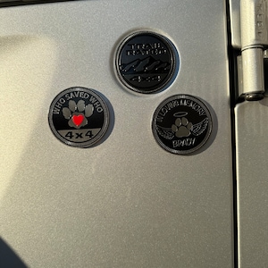 Whiskey Rated die-cast Unique METAL 4x4 Badges Made for Any 4x4 Vehicle ...