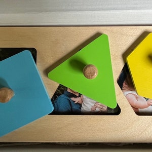 Photo Puzzle Insert Your Own Photos Baby & Toddler - Etsy