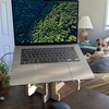 Laptop Shelf, Ergonomic Wood Laptop Stand With Storage, Birch Plywood ...