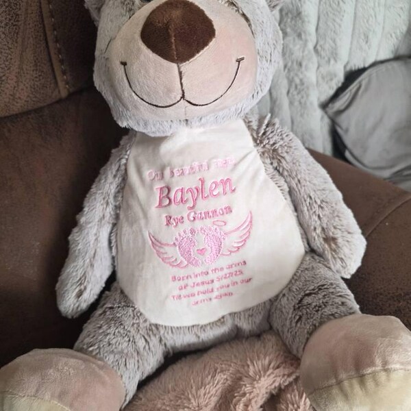 Comfort Bear, Memorial Bear, Ashes Urn, Huggable Urn, Baby Loss, Angel ...