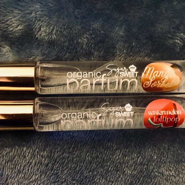 Blue Raspberry Slushie Perfume Gourmand, Dessert Organic Perfume Oil - Etsy