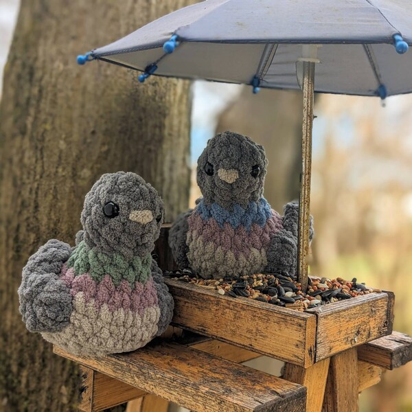 Percy the Pigeon Amigurumi Dove Bird Crochet Pattern - English Using US ...