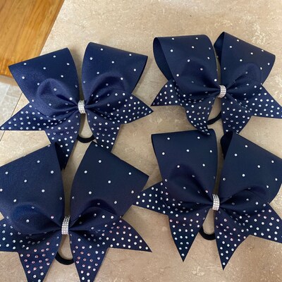 School Spirit Bow High School Cheer Team Bow Custom Hair - Etsy
