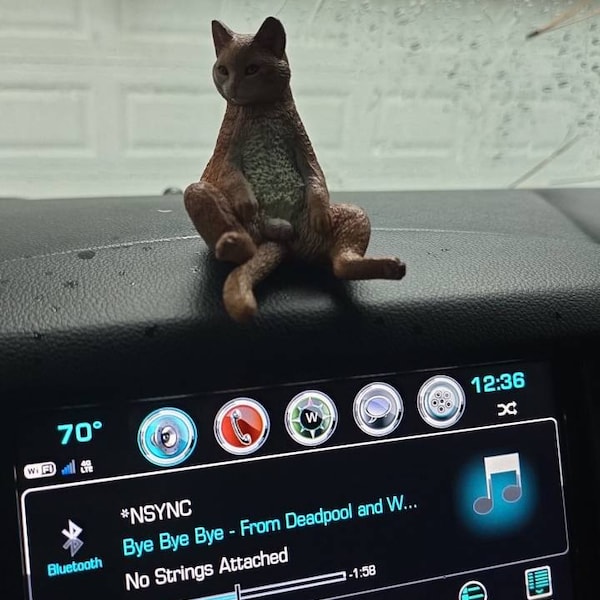 Cute Cartoon Cat Car Sticker, Funny Cat Scratch Decals, Custom ...